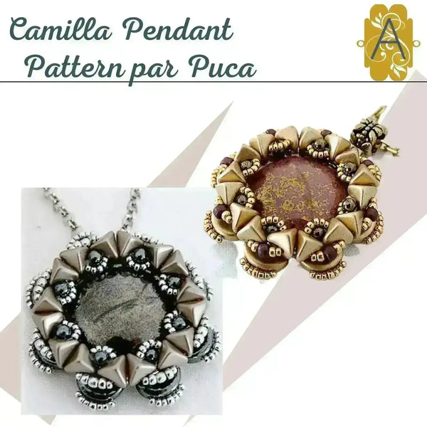 Camilla Pendant Pattern par Puca – The Argus Collection