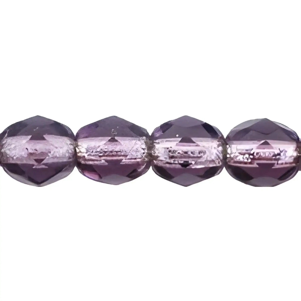 Fire Polish Beads, 4mm, Silver Lined Tanzanite, 50 pieces – The Argus ...