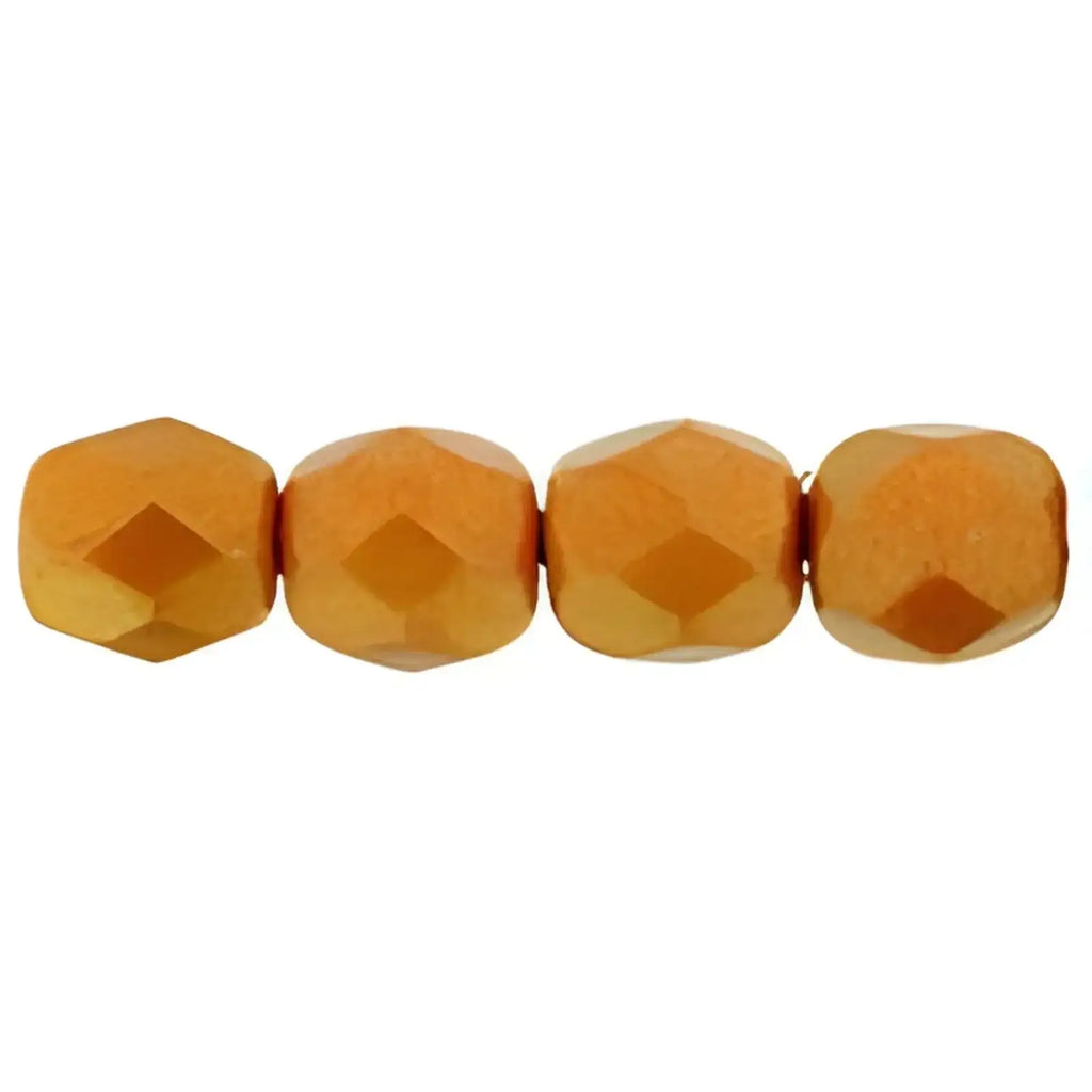 Fire Polish Beads, 4mm, Sandalwood Halo Ethereal, 50 pieces – The Argus ...
