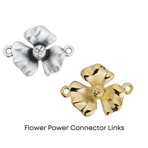 Flower Power Connector Links – The Argus Collection