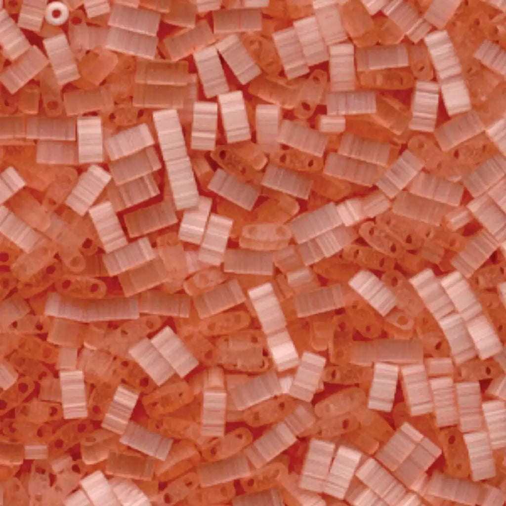 Miyuki Half Tila Beads, HTL-2556, Pale Coral Silk Satin 5g – The Argus ...
