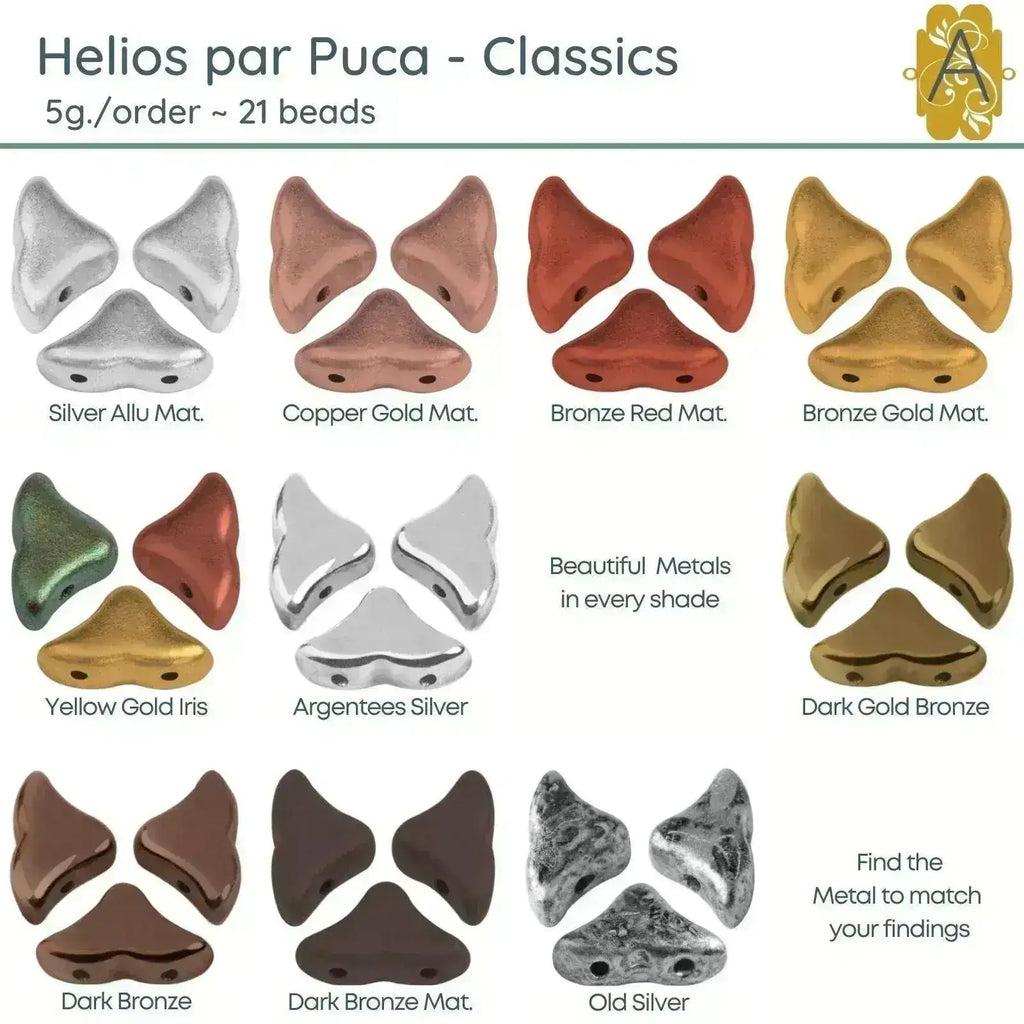 Helios par Puca, 5g, Classics Collection, 10 Colors – The Argus Collection