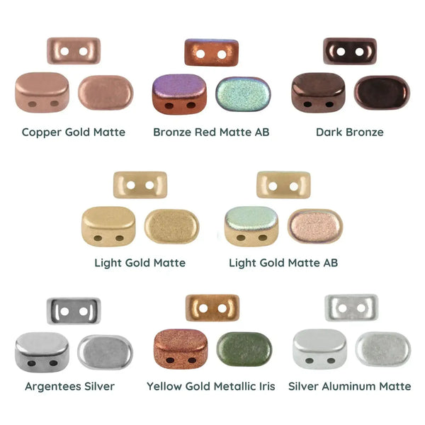 Lipsi Beads par Puca, Classic Metals, 5g – The Argus Collection