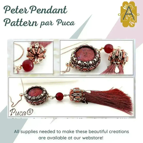 Peter Pendant Pattern par Puca – The Argus Collection