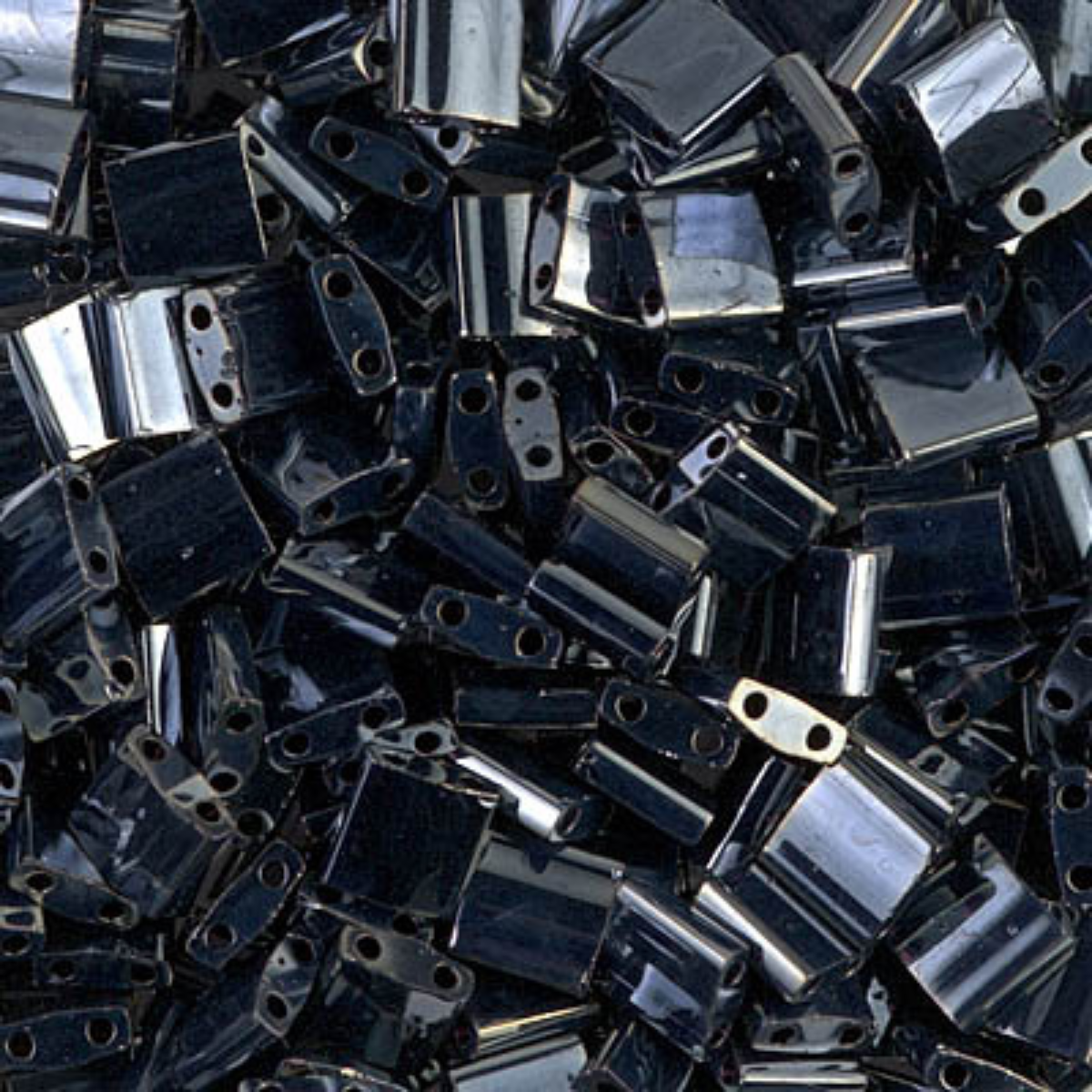 Miyuki Tila Beads, TL-464, Light Gunmetal, 5g – The Argus Collection