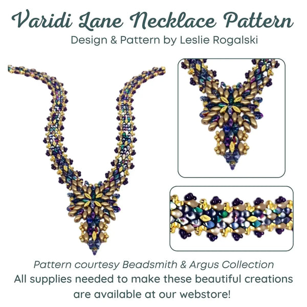 Varidi Lane Necklace Pattern – The Argus Collection